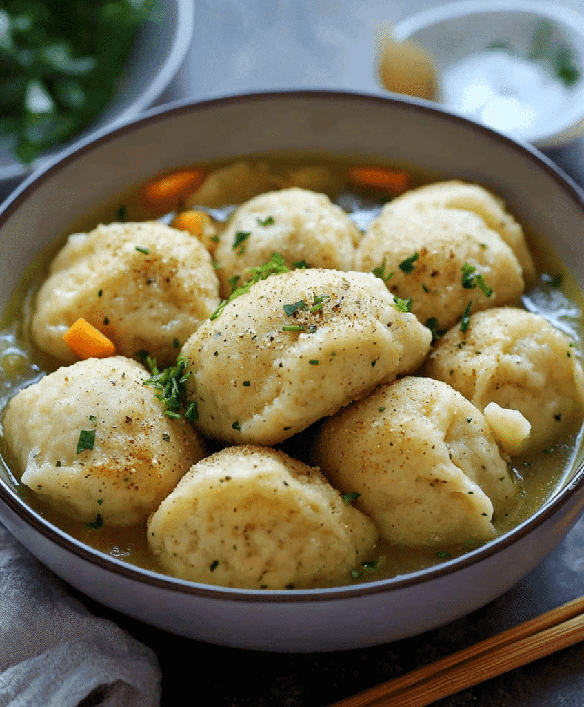 Easy Bisquick Dumplings Recipe - sarahrecipes.com